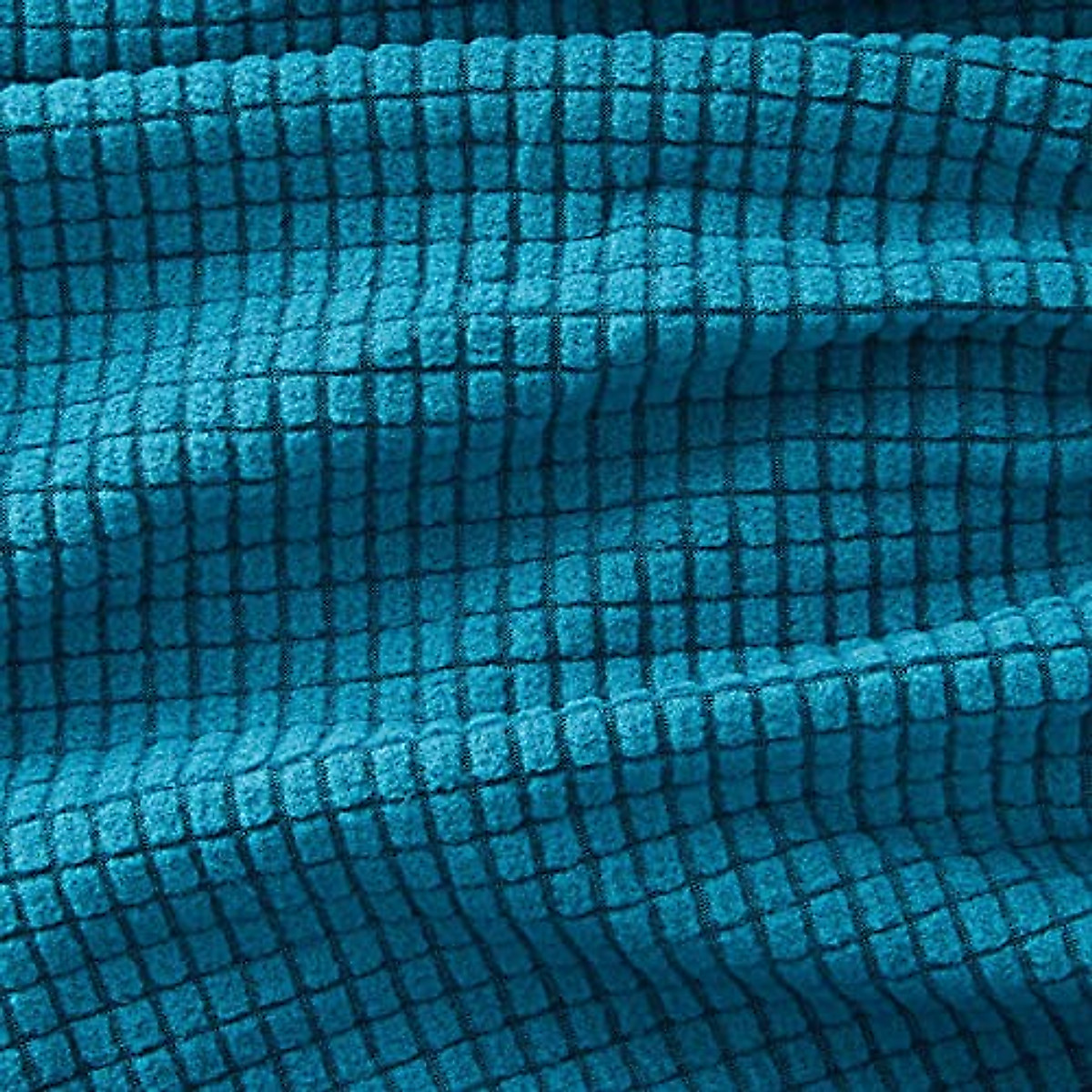 Juvale 2 Pack Stretch Outdoor Cushion Covers for Patio Furniture and Sofas, Reversible (Medium, Teal)