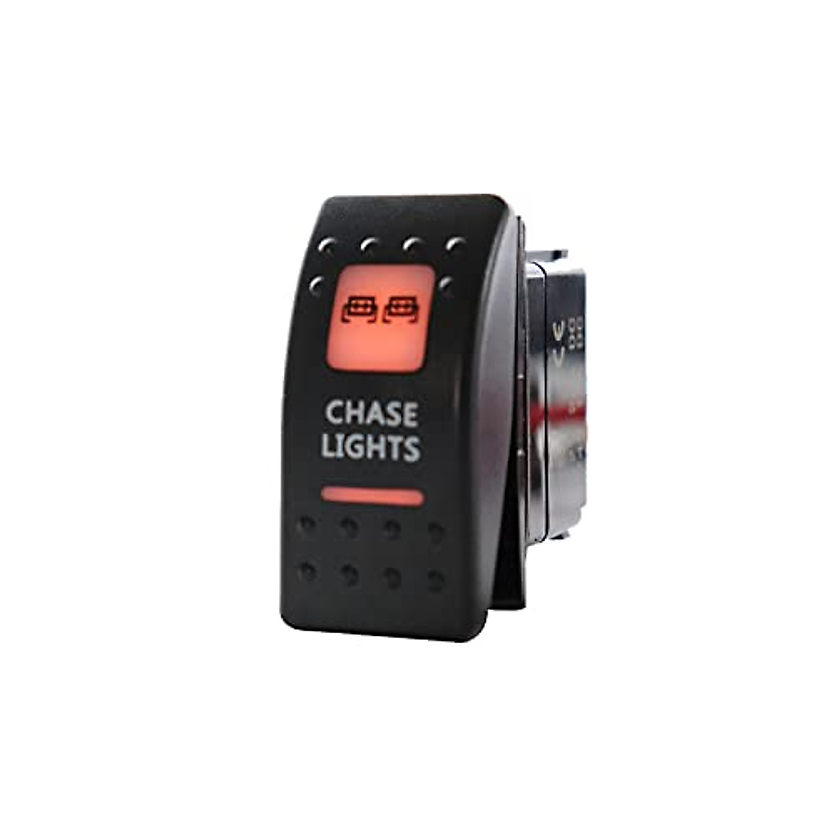 Amber Rocker Switch - for UTV ATV Can Am Maverick X3 Commander Defender OEM Amber Color - Ulti Offroad (Chase Lights)