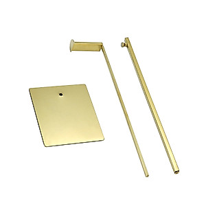 QWORK Purse Display Stands, 2 Pack Polished Gold Handbag Display Holder Jewelry Rack, (15.75" to 27.56") Adjustable Height Retail Countertop Single Hook Display Stand, for Bags,Purses,Wig, Jewelry