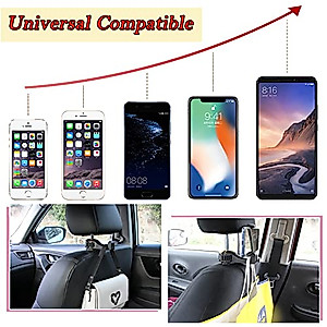 VOVCIG Phone Mount for Car Vent Vehicle Car Phone Holder Mount Fit for Smartphone, iPhone, Cell Phone Automobile Cradles Universal