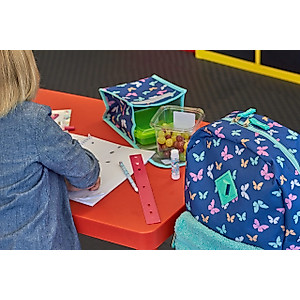 Trail maker Backpack with Lunch Box and Pencil Case for Girls and Boys, 17 Inch Backpacks for Kids for School