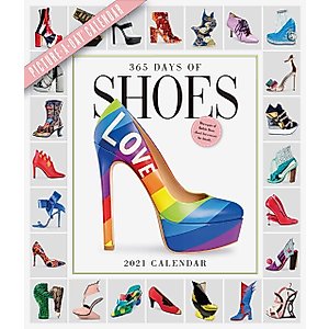 365 Days of Shoes Picture-A-Day Wall Calendar 2021