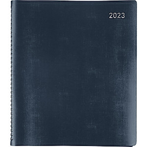 2023-2024 Office Depot® Brand 13-Month Monthly Planner, 9" x 11", Navy, January 2023 To January 2024 , OD710717
