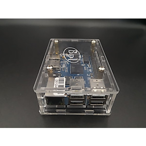WayPonDEV Banana Pi BPI-M5 M4 Acrylic Case for Banana Pi M5 Single BOAD Computer Support Android Debian Raspbian Armbian