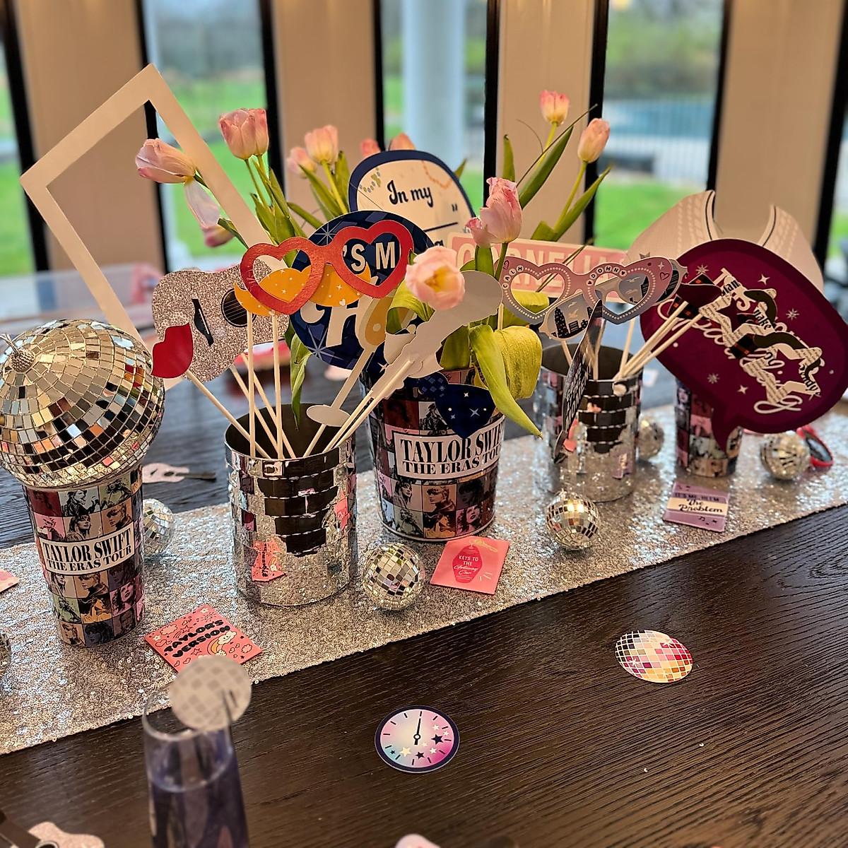 Big Dot of Happiness in My Party Era - Concert Photo Booth Props - Music Photo Booth Props - Celebrity Concert Party Photo Booth Props Kit - 20 Count