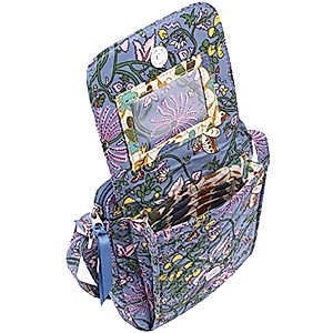 Brentano Cotton quilted crossbody wallet purse (BOHO WILDERNESS)