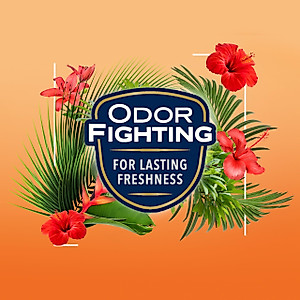 Glade Automatic Spray Air Freshener Refill, Scented Air Freshener for Home and Bathroom, Hawaiian Breeze, 6.2 Oz, 3 Count