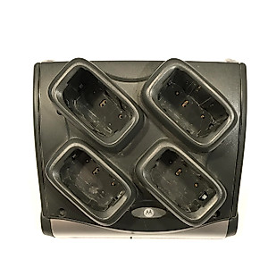 Symbol MC9000 SAC9000-4000 4 Slot Battery Charger & Power Supply - Compatible with MC9050 MC9060 MC9090 MC9190 MC92N0 Batteries