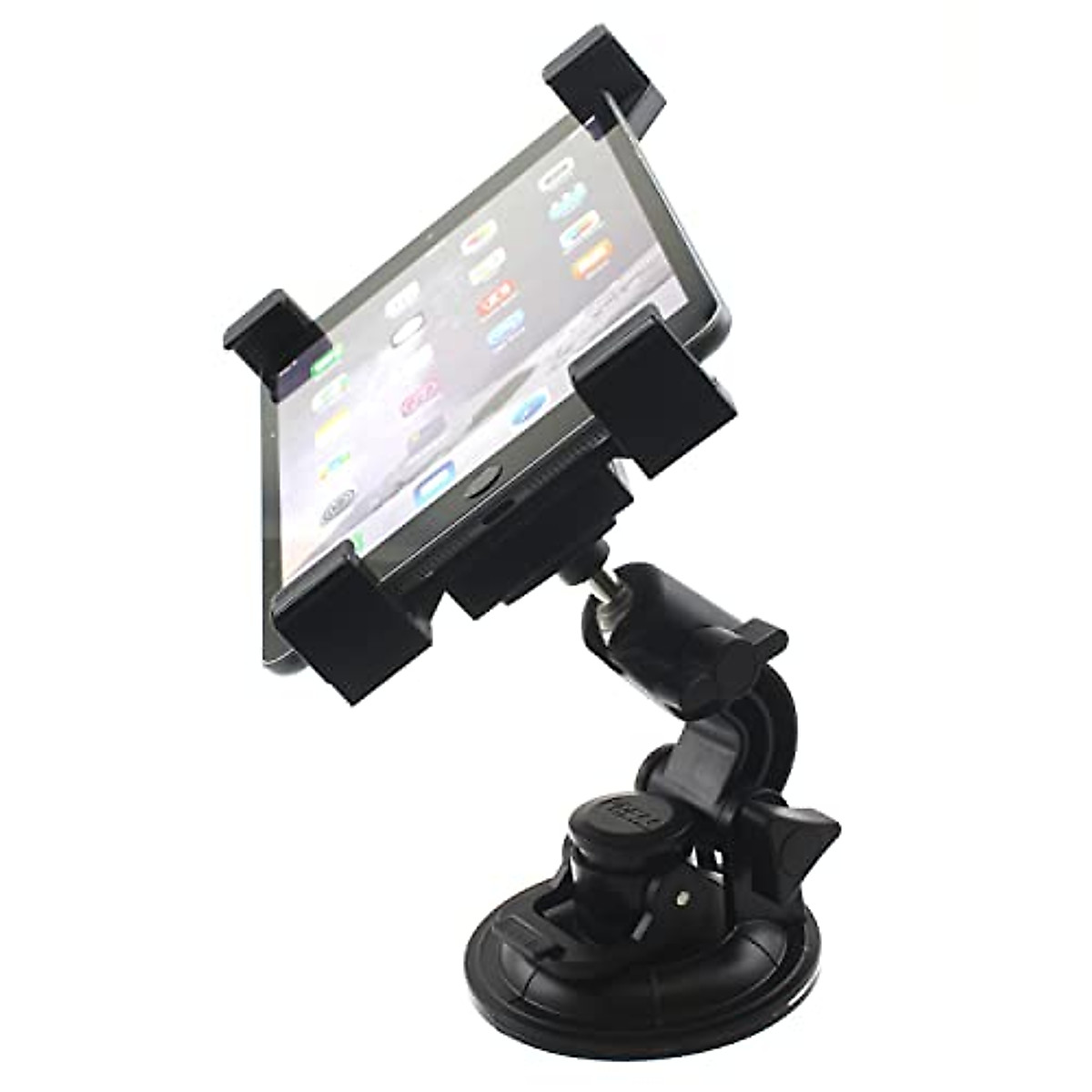 Dash Car Mount Compatible with Amazon Fire 7 (2019 Release),(2017 Release) - Windshield Holder Rotating Cradle Dock