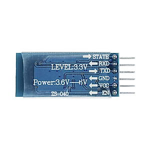 2-Pack HC-05 Board,Aideepen HC05 Pass-Through Module Slave and Master 6 Pin Serial Communication