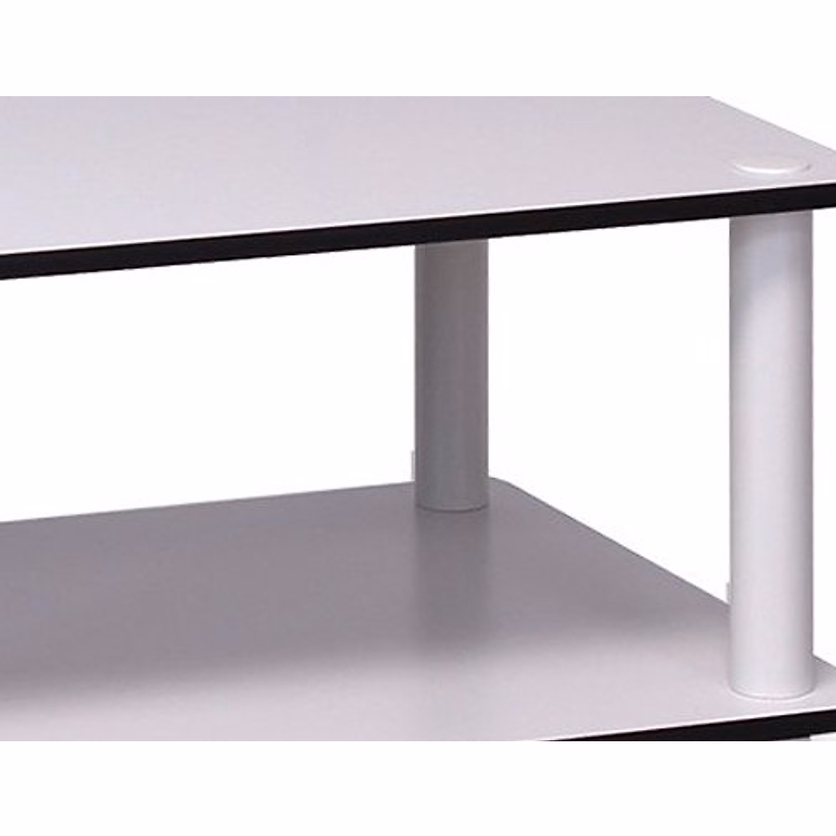 Furinno Just No Tools Wide TV Stand, White