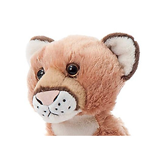 The Petting Zoo Mountain Lion Stuffed Animal, Gifts for Kids, Wild Onez Zoo Animals, Mountain Lion Plush Toy 9 inches