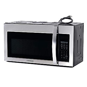 COSMO COS-3019ORM2SS Over the Range Microwave Oven with 1.9 cu. ft. Capacity, 1000W