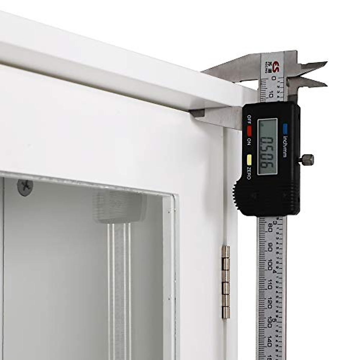 Road.Ahead Bathroom Storage Organizer,Over The Toilet Storage Cabinet,Over-The-Toilet Storage with Doors,Over The Toilet White Bathroom Cabinet,Adjustable Shelves, Door Panel，Over-The-Toilet Storage…