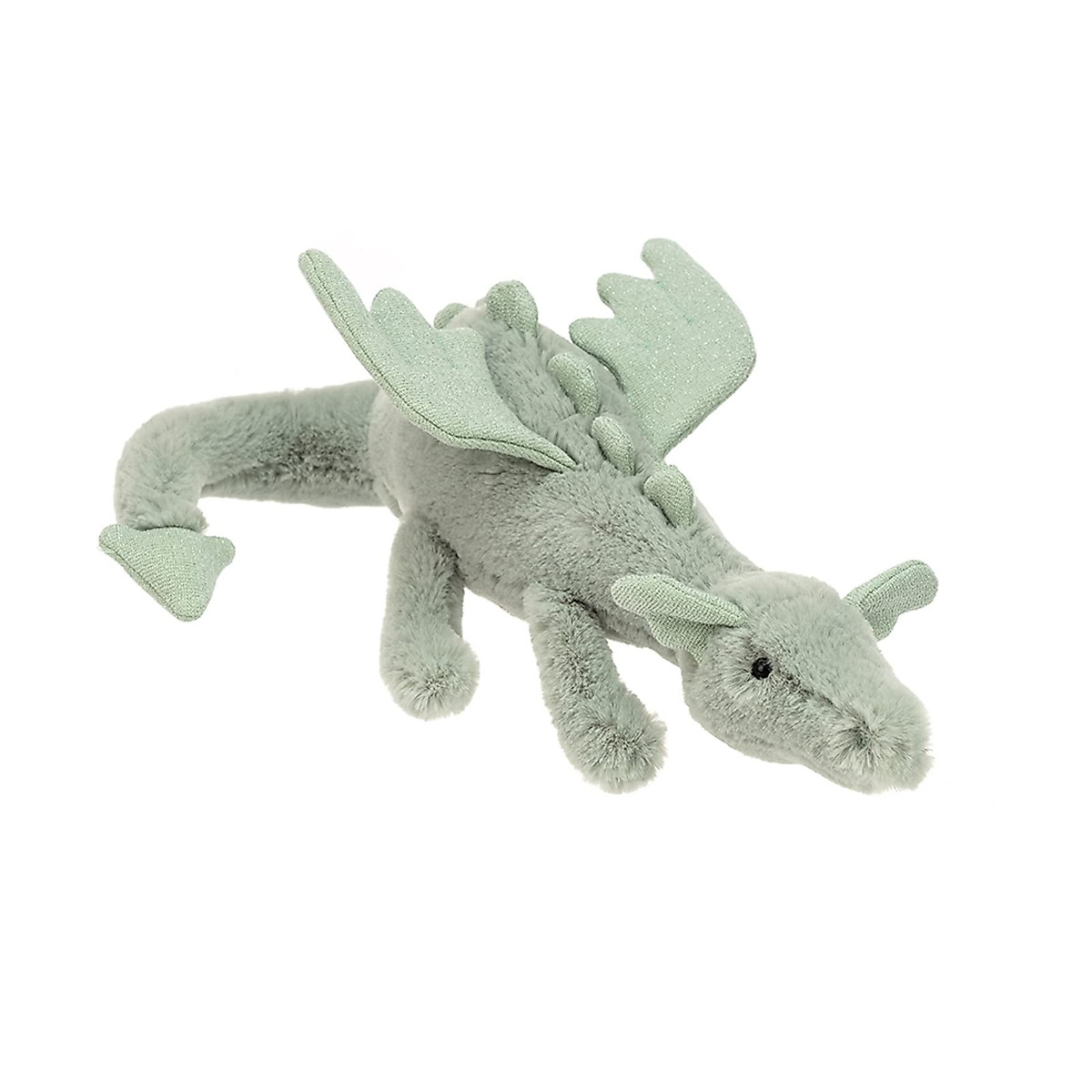 Jellycat Sage Dragon Stuffed Animal, Little 12 inches | Mythical Plush Toy | Classic Children's Gift