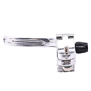 kebei Front Fixie Road Bike Cruiser Brake Set Bike Brake Kit Bike Caliper Brake Kit Side Pull Brake Set for Fixie Bike Silver