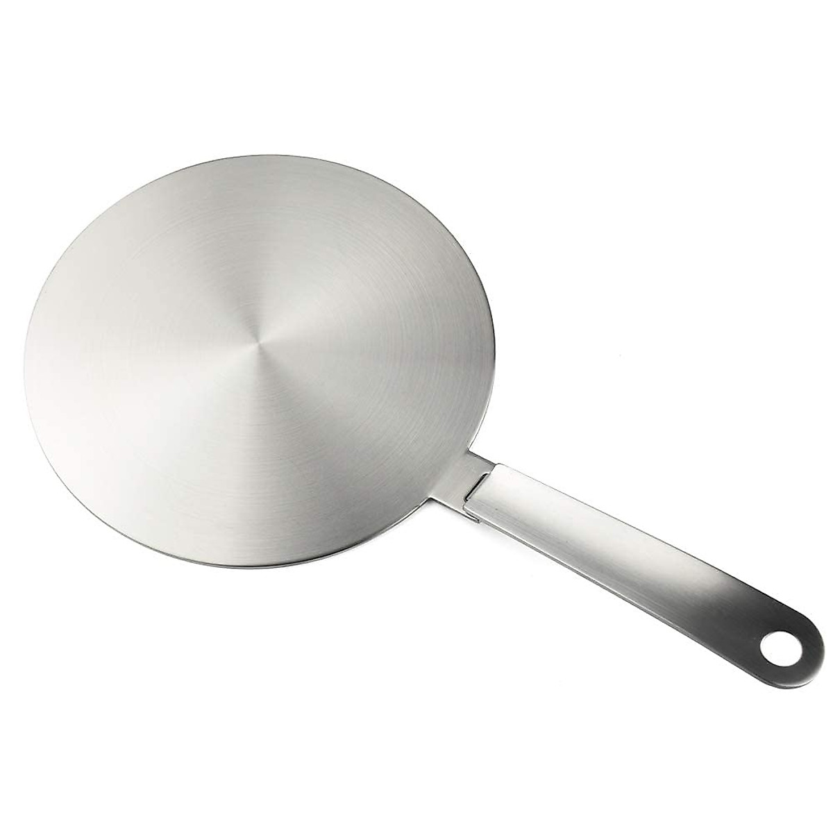 RUNZI Induction adapter, converter disc for induction cooking plate, heat diffusion plate with detachable handle and base, 20 cm………