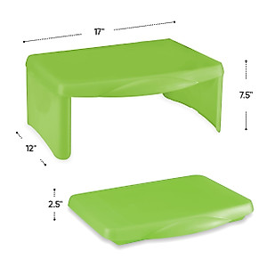 Collapsible Folding Lap Desk, in Green