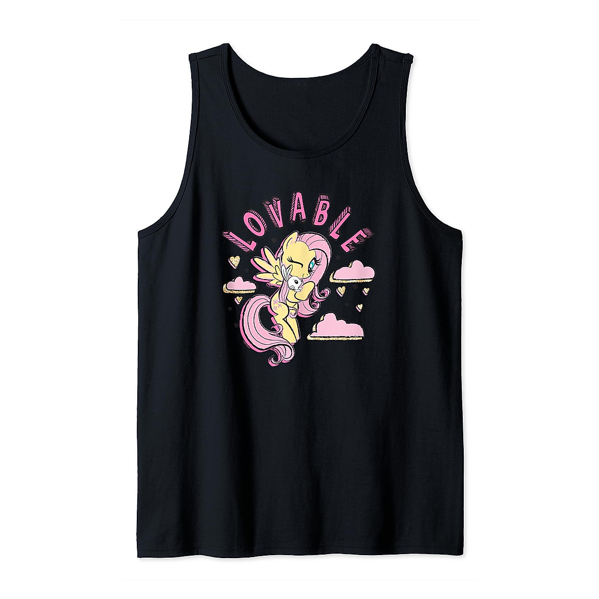 My Little Pony: Friendship Is Magic Fluttershy Lovable Logo Tank Top