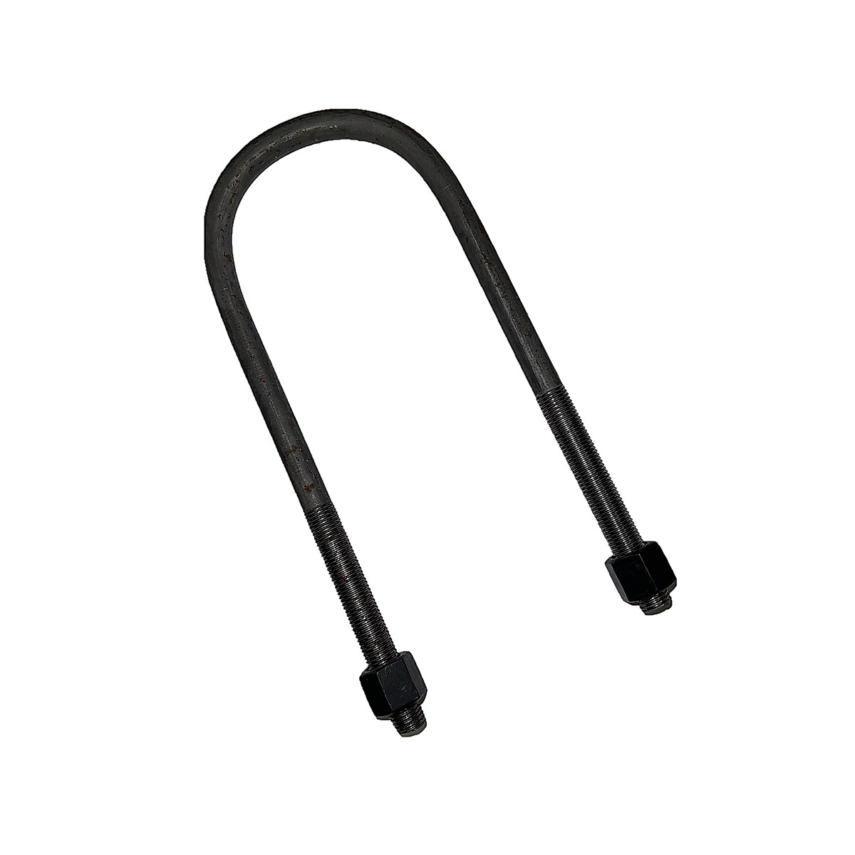 Round U-Bolt 9/16" Thick x 3-3/4" ID x 8" Long w/Zinc Plated Nuts Farmer Bob's Parts R258