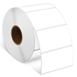 iDPRT 2.28” × 1.18” Thermal Labels (58mm×30mm), Multi-Purpose Direct Thermal Label, Self-Adhesive Thermal Sticker for Address, Barcode, Compatible with iDPRT, Rollo, Zebra,etc, 1 Roll - 1000pcs,White