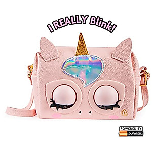 Purse Pets, Glamicorn Unicorn Interactive with Over 25 Sounds and Reactions, Easter Basket Gifts, Kids Toys for Girls Ages 5 and up