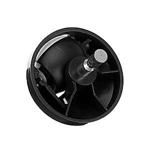 2 Pack Replacement Front Wheel Caster Compatible With Roborock S7 S7+ S7 MAXV ultra Vacuum Cleaner Accessories (Black)