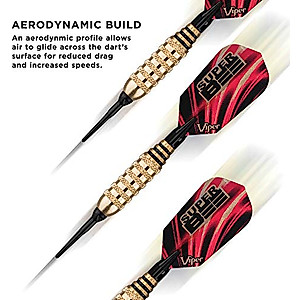 Viper by GLD Products Super Bee Soft Tip Darts: Brass, 16 Grams