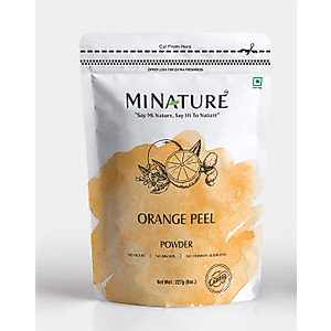 minature Combo of Three- Aloe Vera Powder, Orange Peel Powder and Walnut Shell Powder - Skin Care - 227 g Each