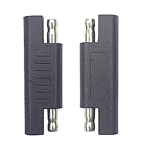 AEISVIK SAE Connectors to SAE Polarity Reverse Adapter Quick Disconnect Plugs for Solar Panel Battery Power Charger Adapter Solar Panel Battery Power Charger and Maintainer 5 Pack