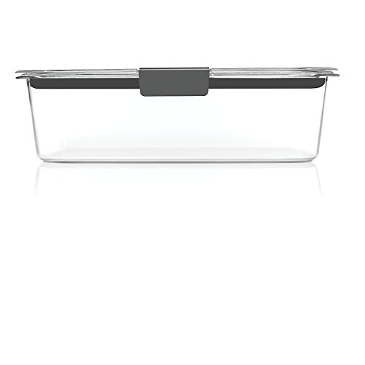 Rubbermaid Brilliance Food Storage Container, Large, 9.6 Cup, Clear 2024351