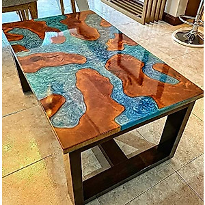 Epoxy Table, Live Edge Wooden Table, Epoxy Resin River Table, Natural Wood,Dining Table, Natural Epoxy Table, Resin Table