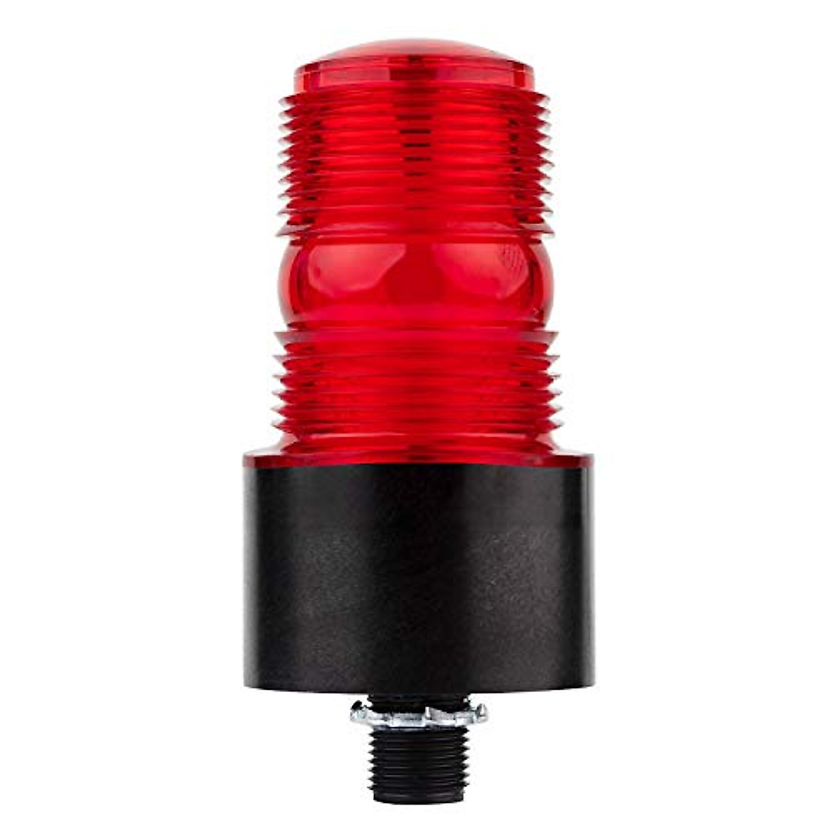 TOMAR 495S-120-R Microstrobe 1/2"-14 NPSL Male Thread Mount Base, 120VAC (Red, 1/2" Male Thread Mount (120 VAC))