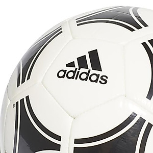 adidas Unisex-Adult Tango Glider Soccer Ball, White/Black, 3