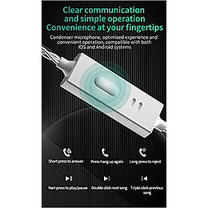 erjigo Dynamic and Electrostatic Multi-Drivers Earbuds Headphones, KZ ZES HiFi Stereo Sound in-Ear IEM Earphones Headsets Detachable Silve Plated Wired, KZ in Ear Monitor (with Microphone, Silver)