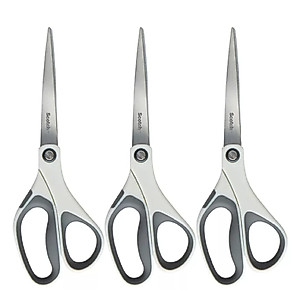Scotch 8-Inch Precision Scissors, 3-Pack (1448-3)