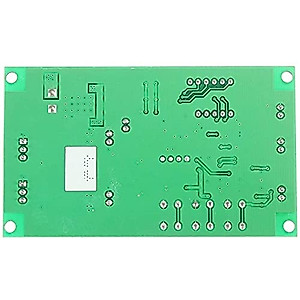 Durable Fit for 12V 2 Way 3 Wire Fan Smart Temperature Controller with Temperature Speed Digital Display Stop-Rotating Alarm Function Wearable