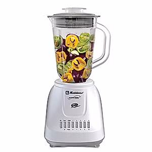Koblenz LKM-5510 PB 1.25-Liter Kitchen Magic Collection 10 Speed and 2 Pulses Plastic Jar Blender, One Size, White