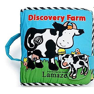 Discovery Farm Soft Cloth Lift-the-flaps Book - Lamaze