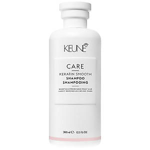 Keune Care Keratin Smoothing Shampoo, Frizz-Control & Moisturizing Cleanser for Smoother Hair, 10.1 Fl Oz