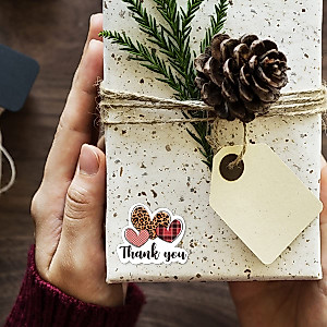 Small Shop Stickers, Small Business,Thank You Sticker, Packaging Sticker (Leopard Print)