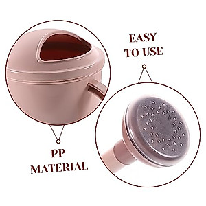 MERRYHAPY Gardening Watering Can Plastic Carafe Spray Bottles for Plants Jug Water Bottle Garden Watering Decorate Water Bottle Garden Watering Can Long Mouth Watering Pot Juicy Kettle Set