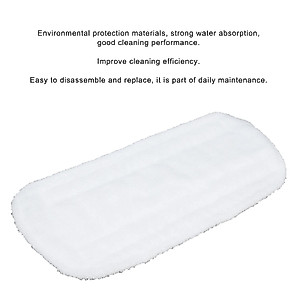 Pssopp 5PCS Floor Mop Refill Steam Mop Replacement Pads Professional Cloth Replacement Microfiber Mop Refill for Secura EM 516