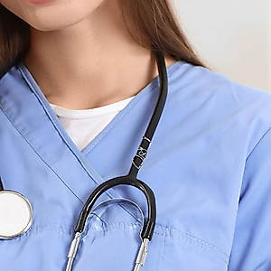 Custom Name Stethoscope Tag Nurse Gift Stethoscope ID Tag Doctor Gift Personalized Stethoscope Charm Nurse Appreciation Gift Stethoscope Ring with Birthstone