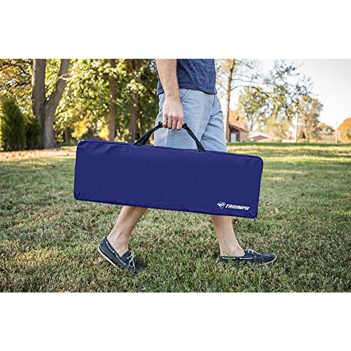 Triumph Sports unisex adult Advanced badminton sets, Triumph Advanced Volleyball/Badminton Set, One Size US