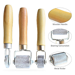 ITEQ Car Sound Deadening Roller Sound Proof Insulation Tool for Auto Noise Roller Car Sound Deadener Application Installation Tool Rolling Wheel Interior Accessories