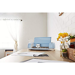 Cricut Explore Air 2 - A DIY Cutting Machine for all Crafts, Create Customized Cards, Home Decor & More, Bluetooth Connectivity, Compatible with iOS, Android, Windows & Mac, Blue