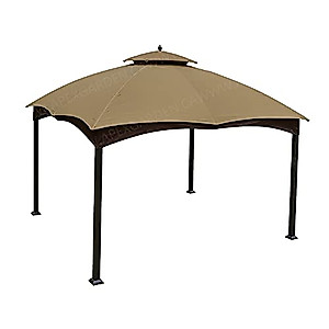 APEX GARDEN Replacement Canopy Top for Lowe's Allen Roth 10X12 Gazebo #GF-12S004B-1