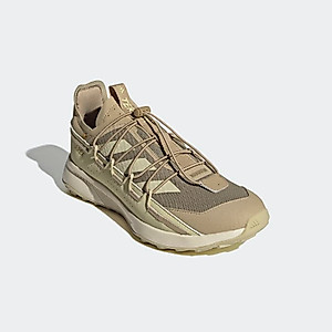 adidas Men's Terrex Voyager 21 Travel Hiking Shoe, Beige Tone/Sandy Beige/Victory Gold, 10.5