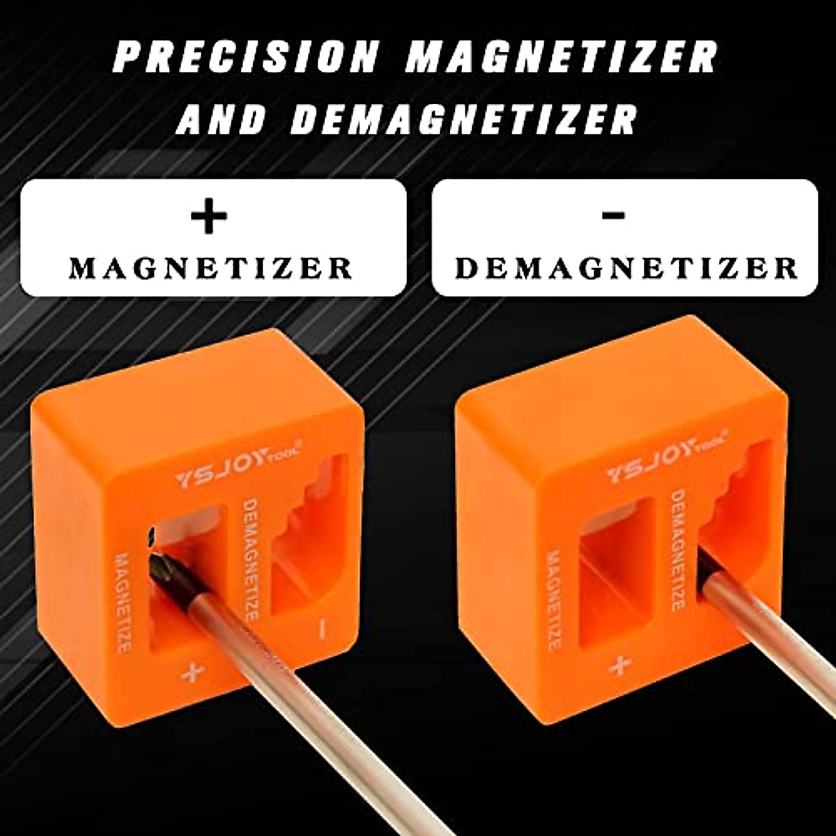 YSJOYTOOL 131-Piece Magnetic Screwdriver Set with Plastic Ranking, Includes Precision screwdriver and Pick & Hook, Ratchet Driver and Hex key, DIY Tools for Men Tools Gift